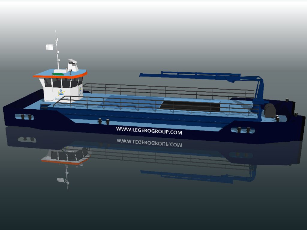 Multifunctional crane barges - Legero Group